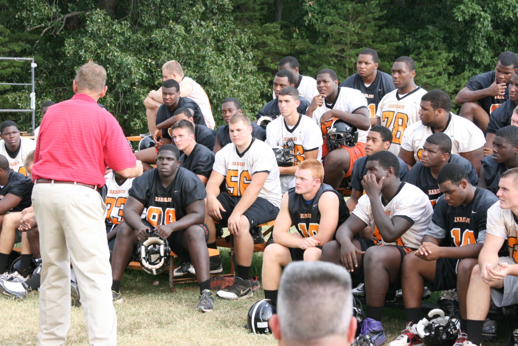 FCA Visits Post-Graduate Football - Hargrave Military Academy