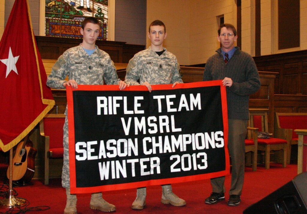 Varsity Rifle Awarded State Champions Banner - Hargrave Military Academy