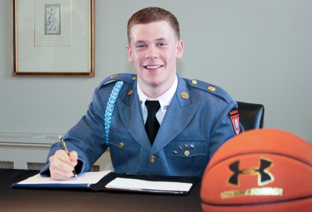 Meredith signs with St. Francis University - Hargrave Military Academy