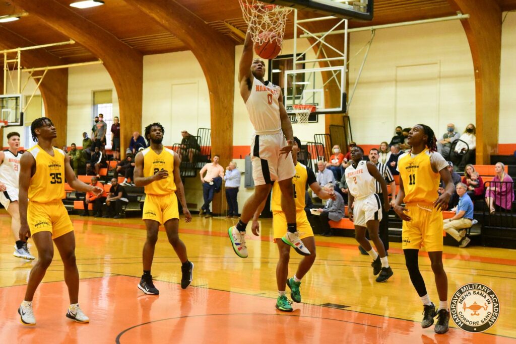 Thompson's Near Triple-Double Paces Tigers - Hargrave Military Academy