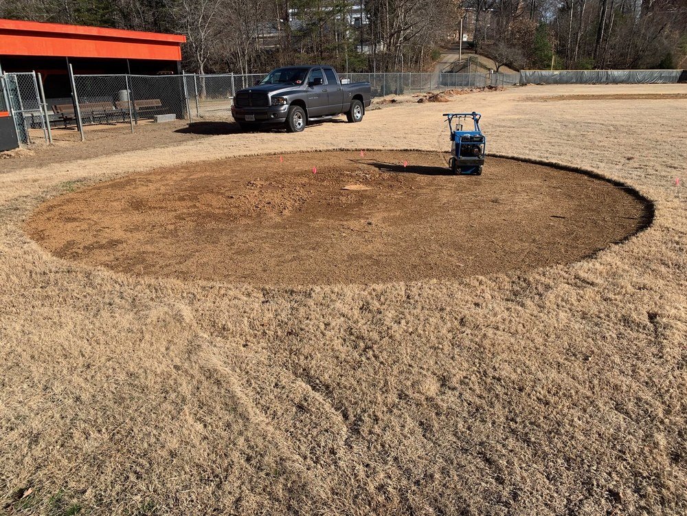Rogers-Fuller Baseball Field Preparation - Hargrave Military Academy