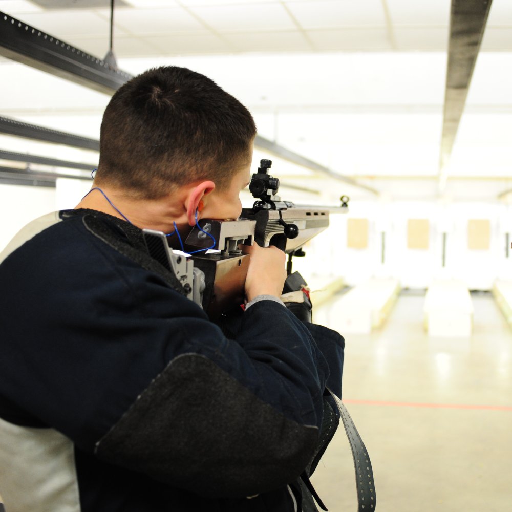 Rifle Team at VMI - Hargrave Military Academy