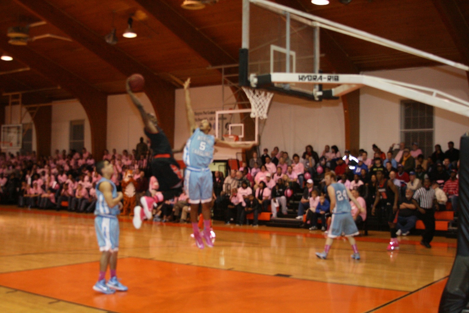 Tigers defeat UNC JV in Fight against Cancer Challenge!!! - Hargrave ...